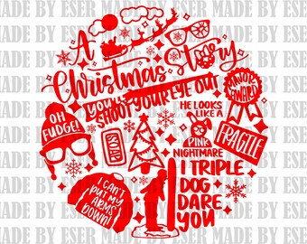 Custom Home Alone Christmas Collage Svg, Png, Eps, Dxf, Jpg, Design ...