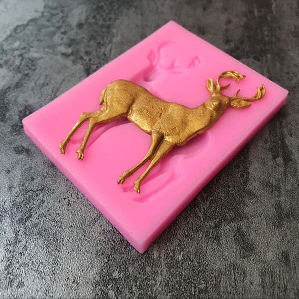 Deer Mold - Etsy