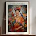 Frida Kahlo Birds and Flowers Poster, Frida Kahlos Print, Feminist ...