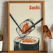Sushi Poster, Asian Food Wall Art, Sushi, Kitchen Prints, Sushi Print ...