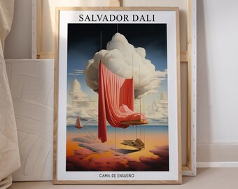 Salvador Dali Exhibition Poster, Digital Download, Surreal Wall Art ...