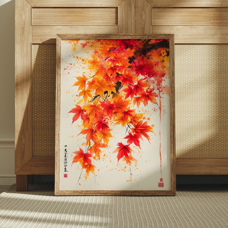 Japanese Print - Etsy