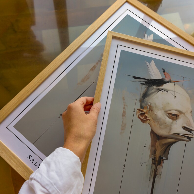 Salvador Dali Surreal Art Print, Digital Download, Dali Print ...