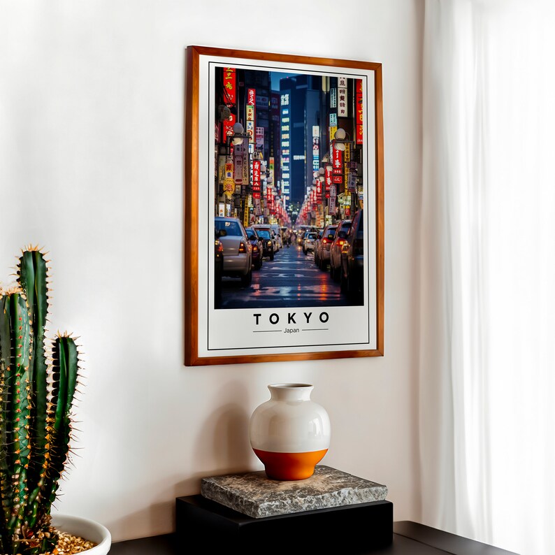 Tokyo Print, Tokyo Poster, Tokyo Wall Art, Japanese Poster, Tokyo Map ...