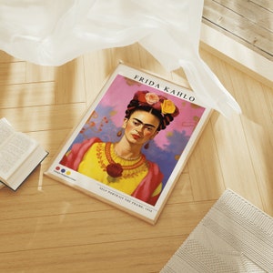 Frida Kahlo Portrait Painting by Frida Kahlo, Digital Download ...