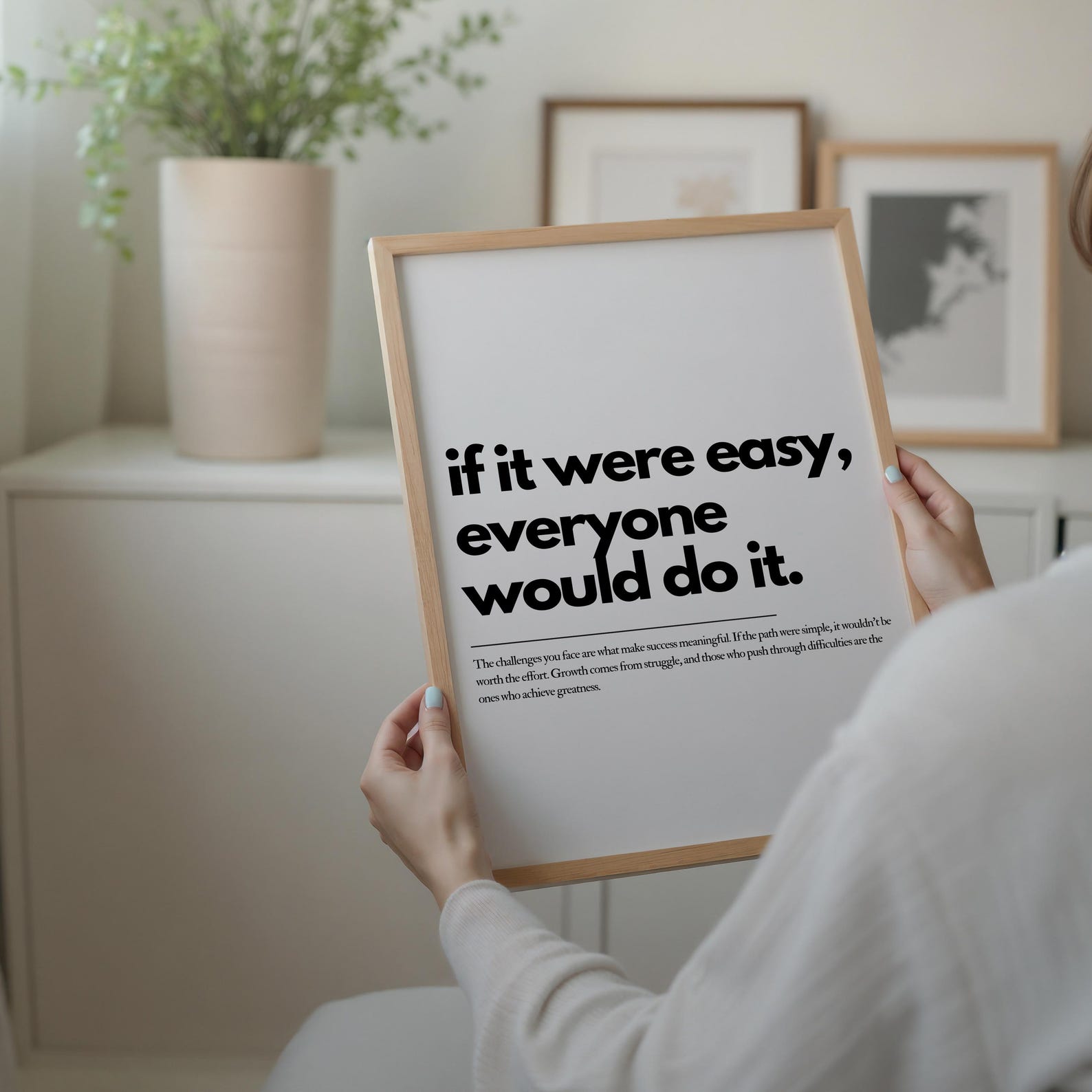 Affirmation Poster, Positive Uplifting Quote, Inspirational Art, Home ...