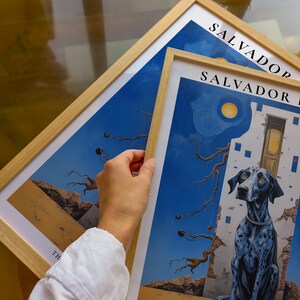 Salvador Dali the Protector Dog Poster, Digital Download, Dog Print - Etsy