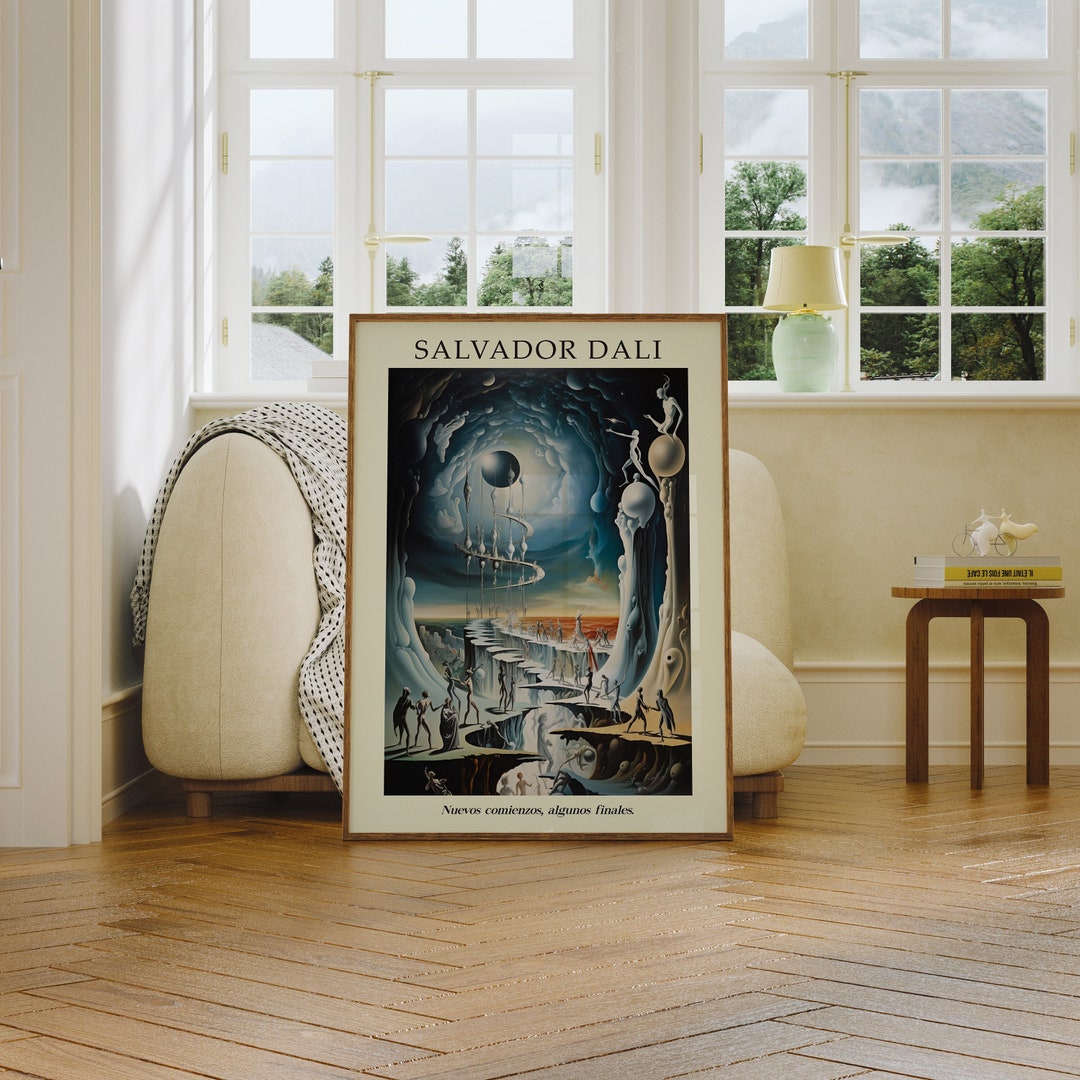 Salvador Dali Surreal Art Print, Digital Download, Dali Wall Art ...