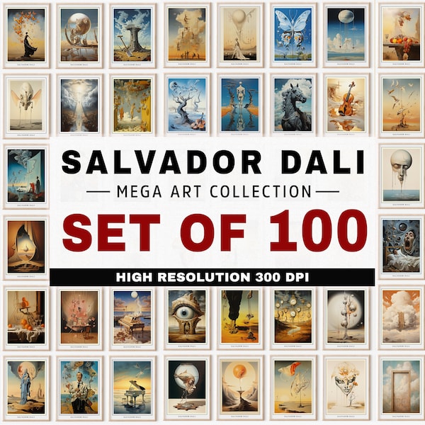 Salvador Dali - Etsy