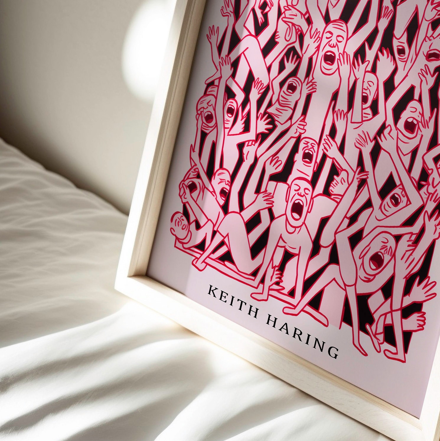 Keith Haring Grafitti Prints Commission Art Digital Prints - Etsy