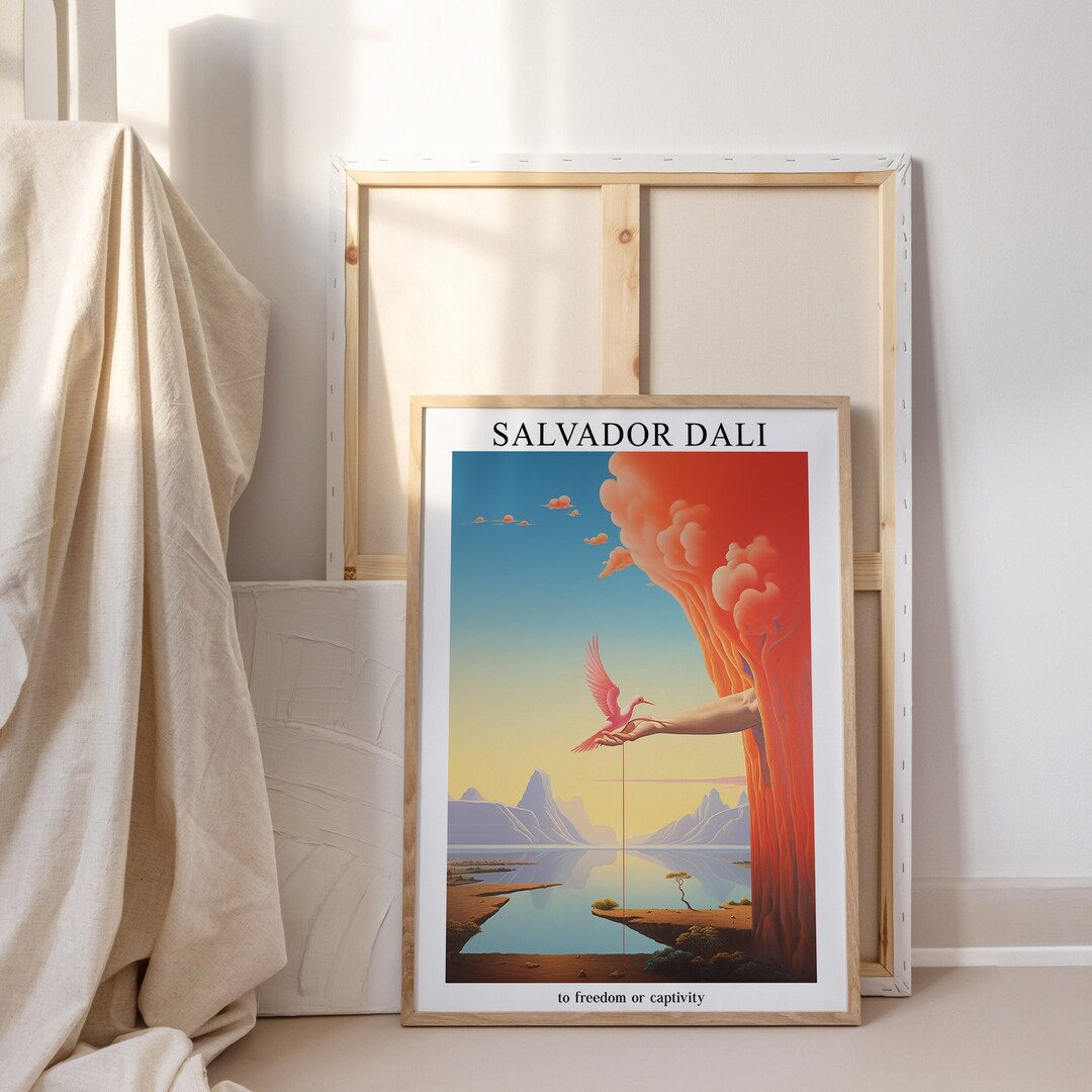 Salvador Dali Surreal Art Print, Digital Download, Dali Print ...
