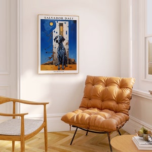 Salvador Dali the Protector Dog Poster, Digital Download, Dog Print - Etsy