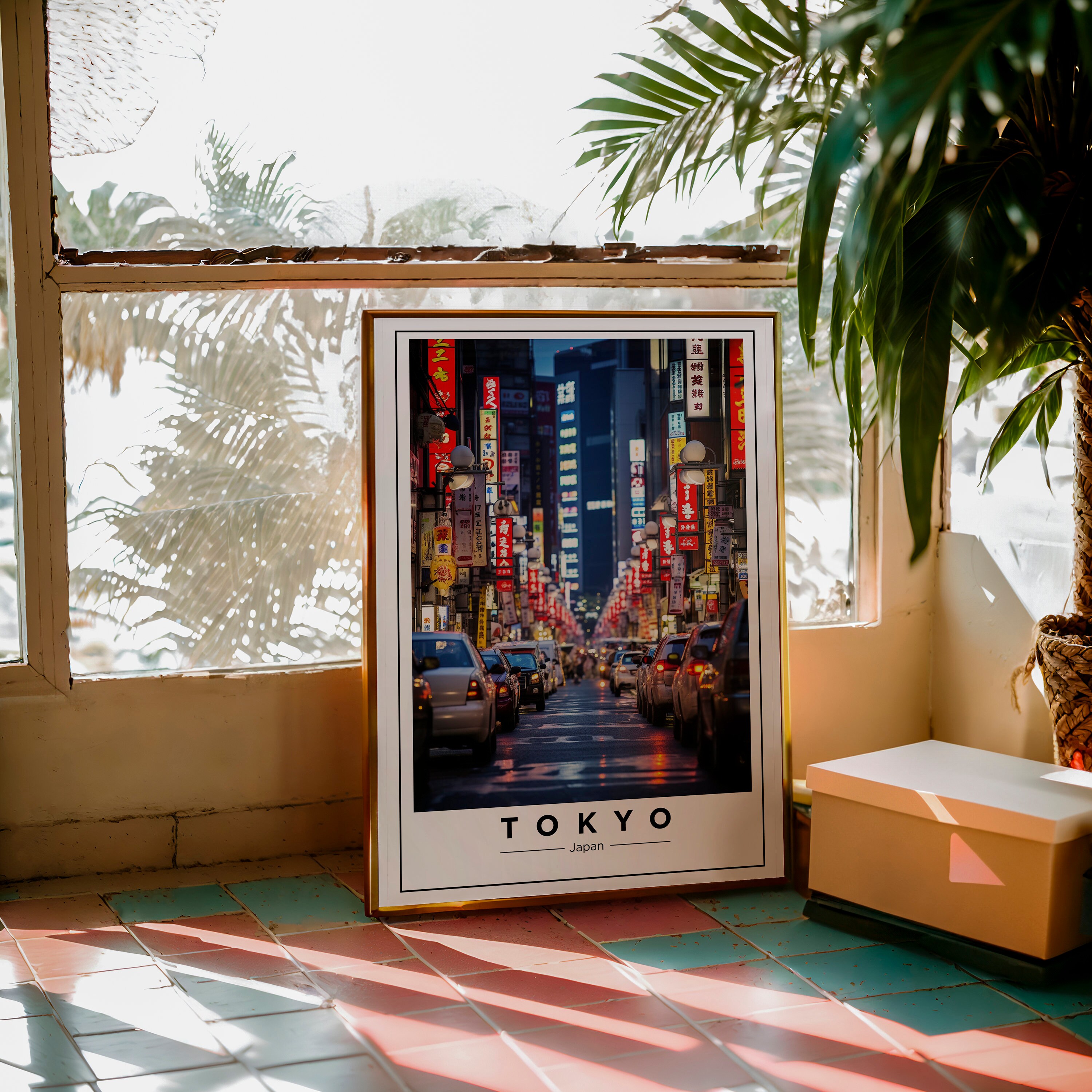 Tokyo Print, Tokyo Poster, Tokyo Wall Art, Japanese Poster, Tokyo Map ...