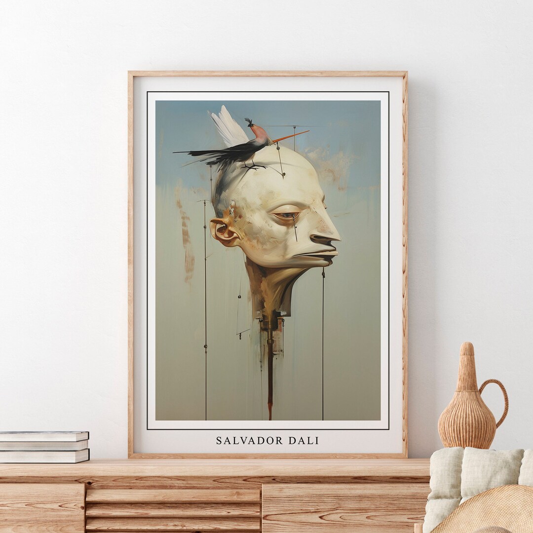 Salvador Dali Surreal Art Print, Digital Download, Dali Print ...