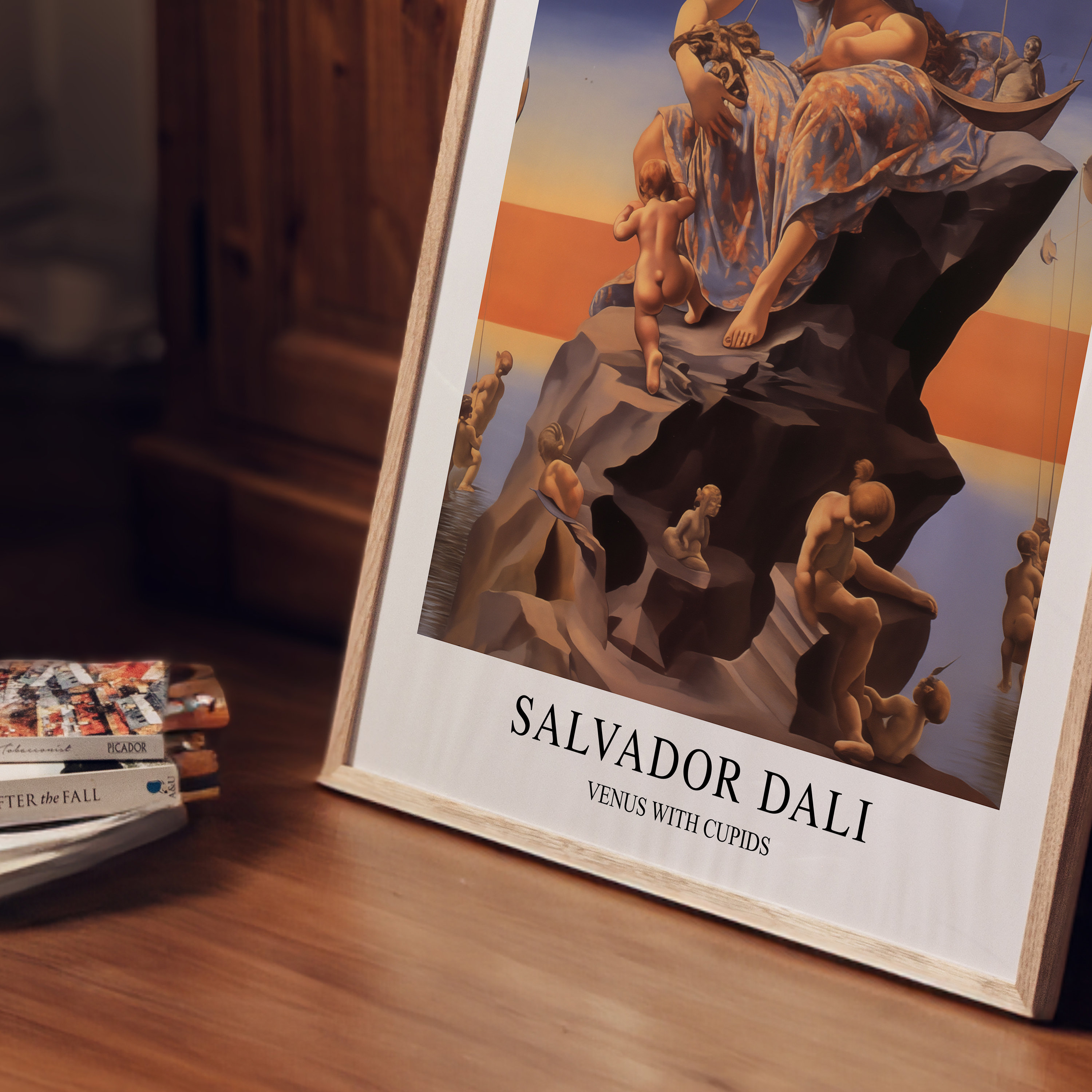 Salvador Dali Exhibition Poster, Famous Artist Prints, Salvador Dali ...