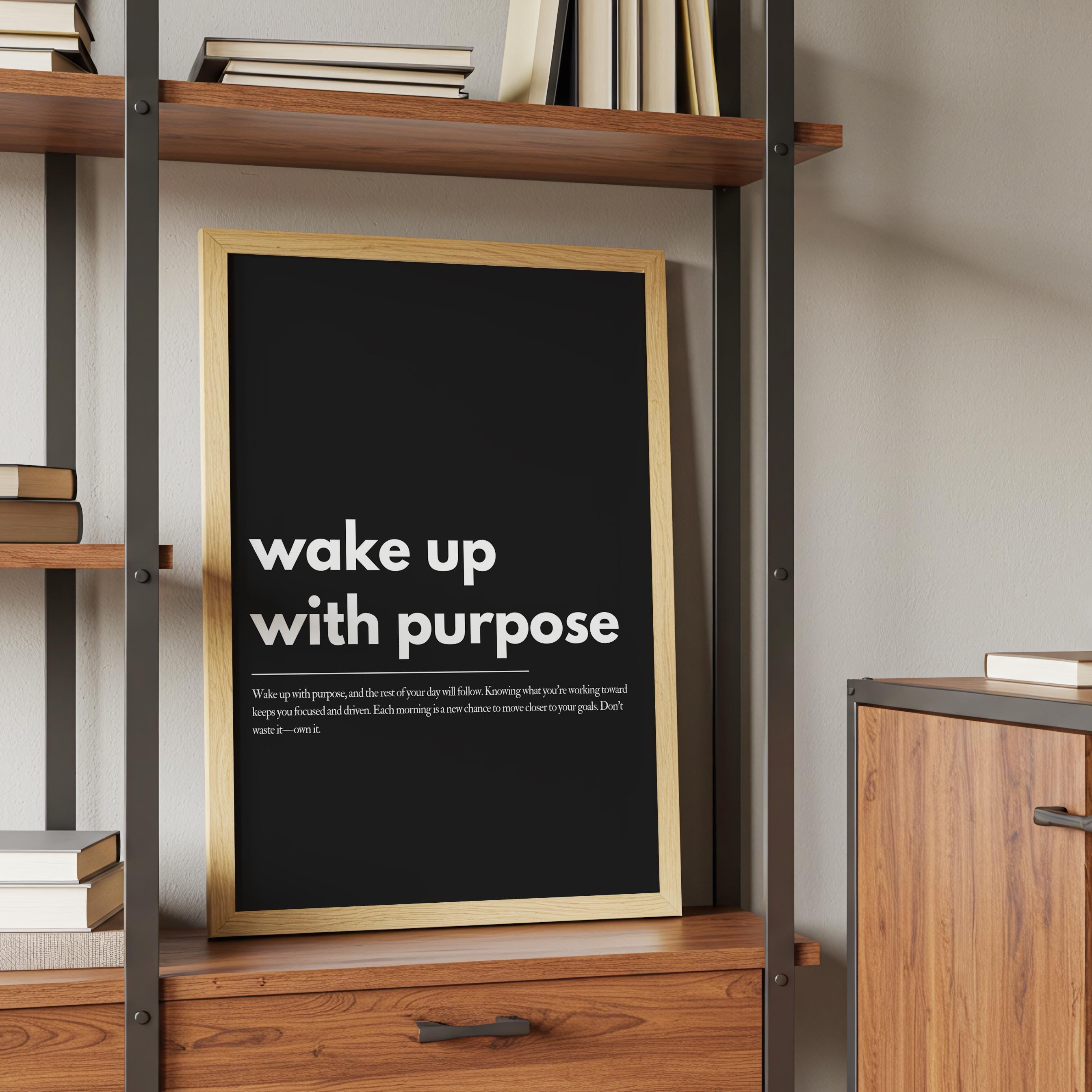 Motivational Typography Poster: Uplifting Quote Art (PDF & JPG) - Etsy