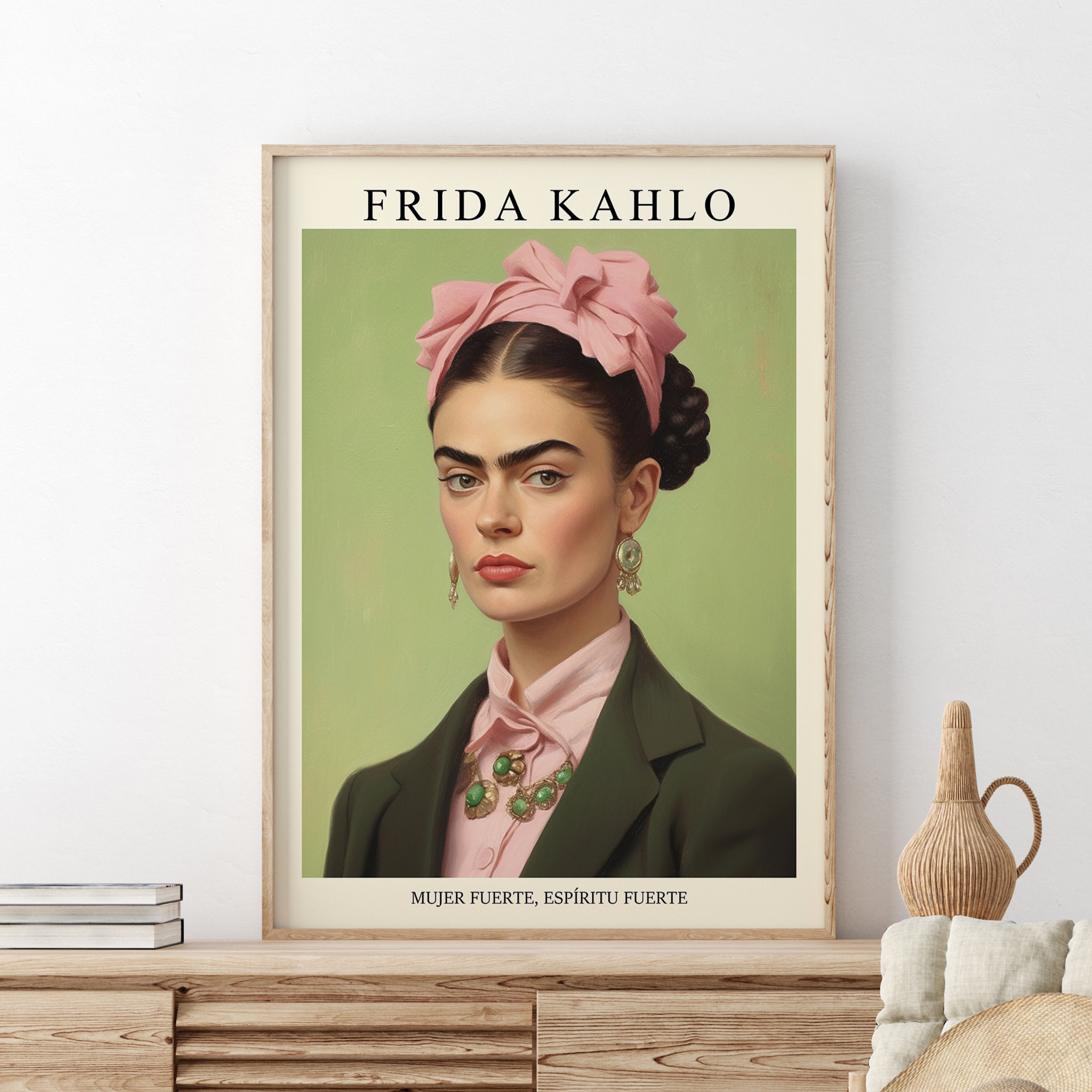 Frida Kahlo Vintage Photo Portrait, Frida Khalo Print, Digital Download ...