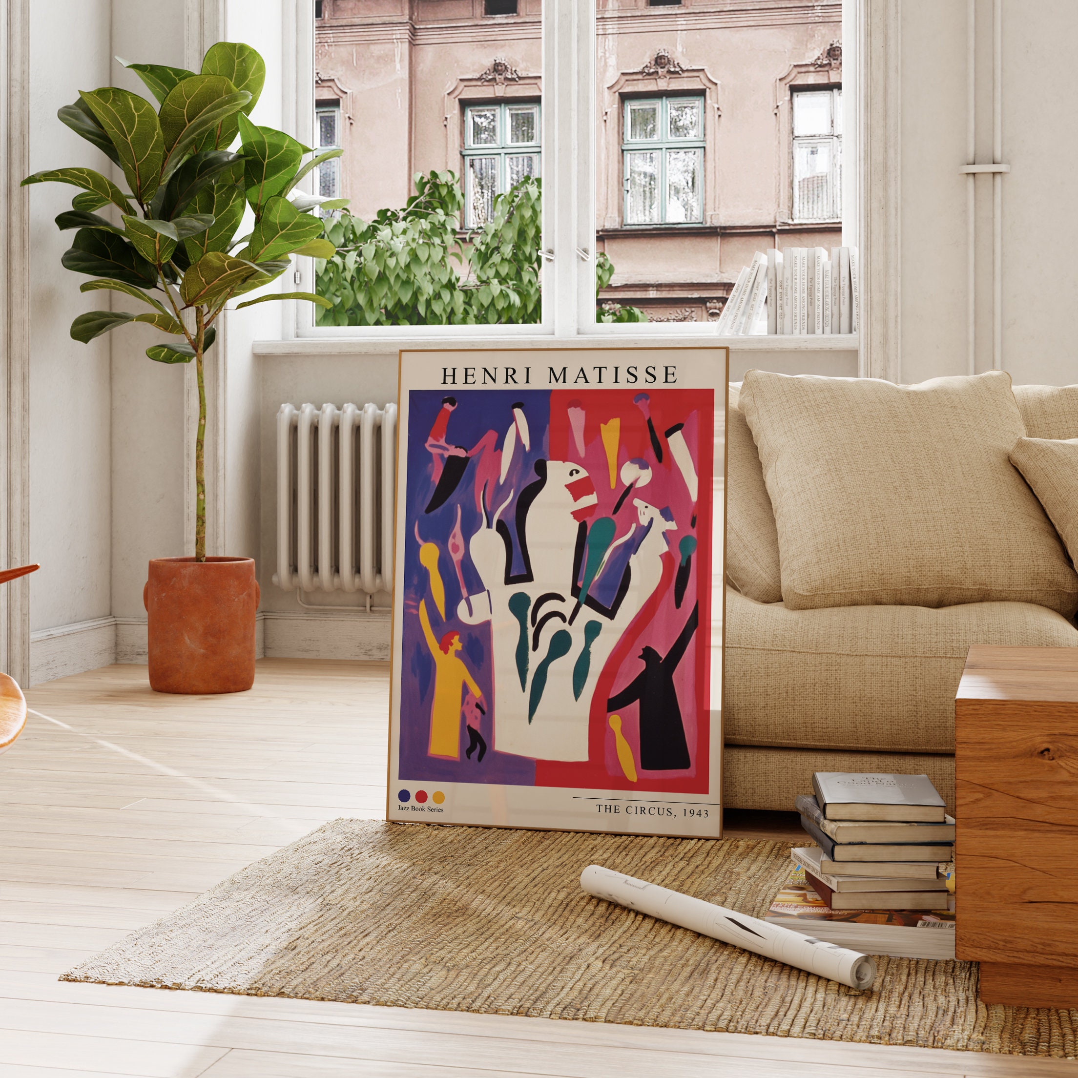 Henri Matisse Print Circus Painting Exhibition Poster - Etsy