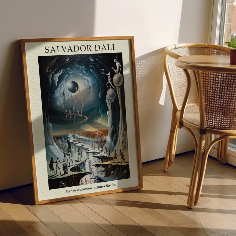 Salvador Dali Surreal Art Print, Digital Download, Dali Wall Art ...