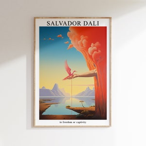 Salvador Dali Surreal Art Print, Digital Download, Dali Print ...