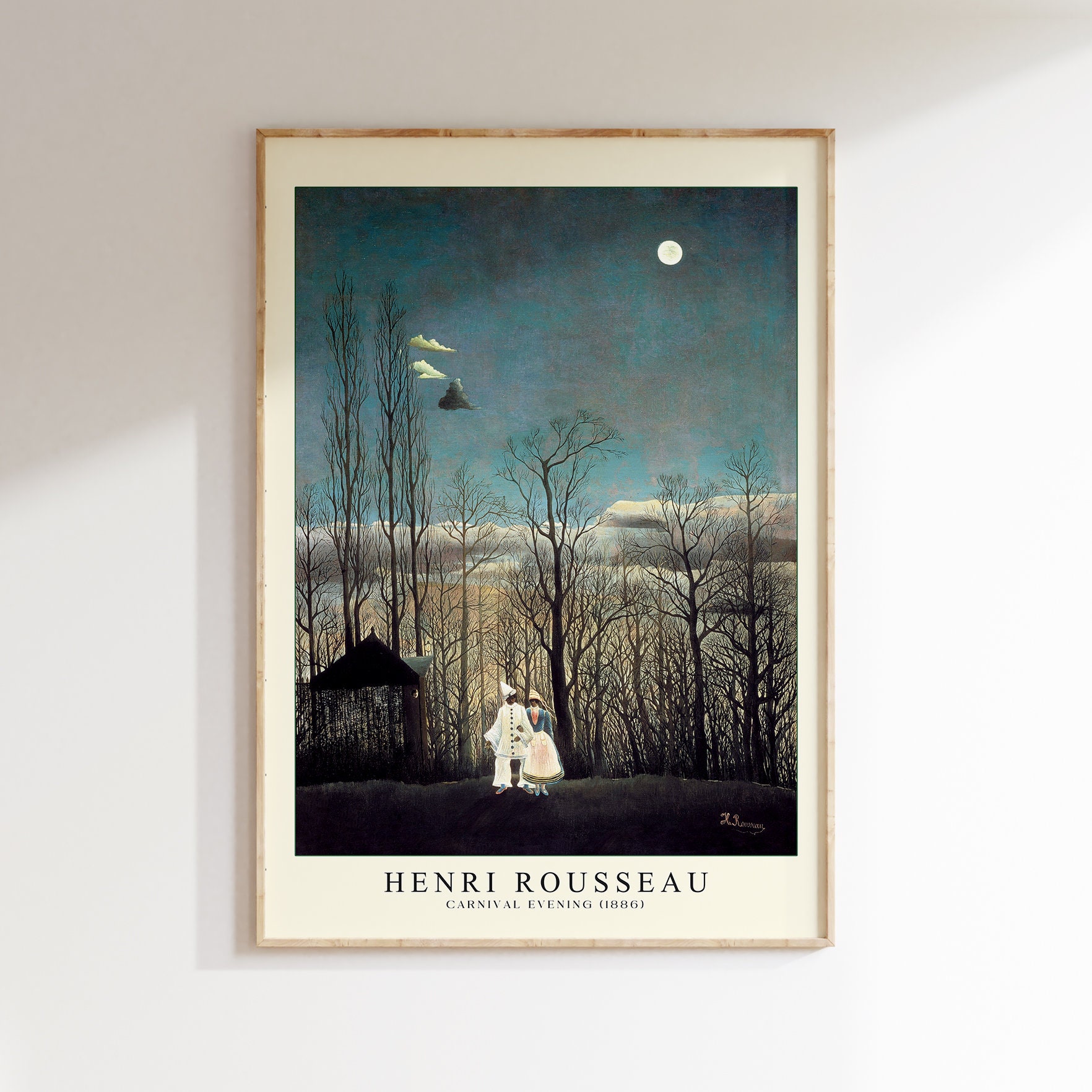 Henri Rousseau Exhibition Poster Digital Download Art Nouveau - Etsy