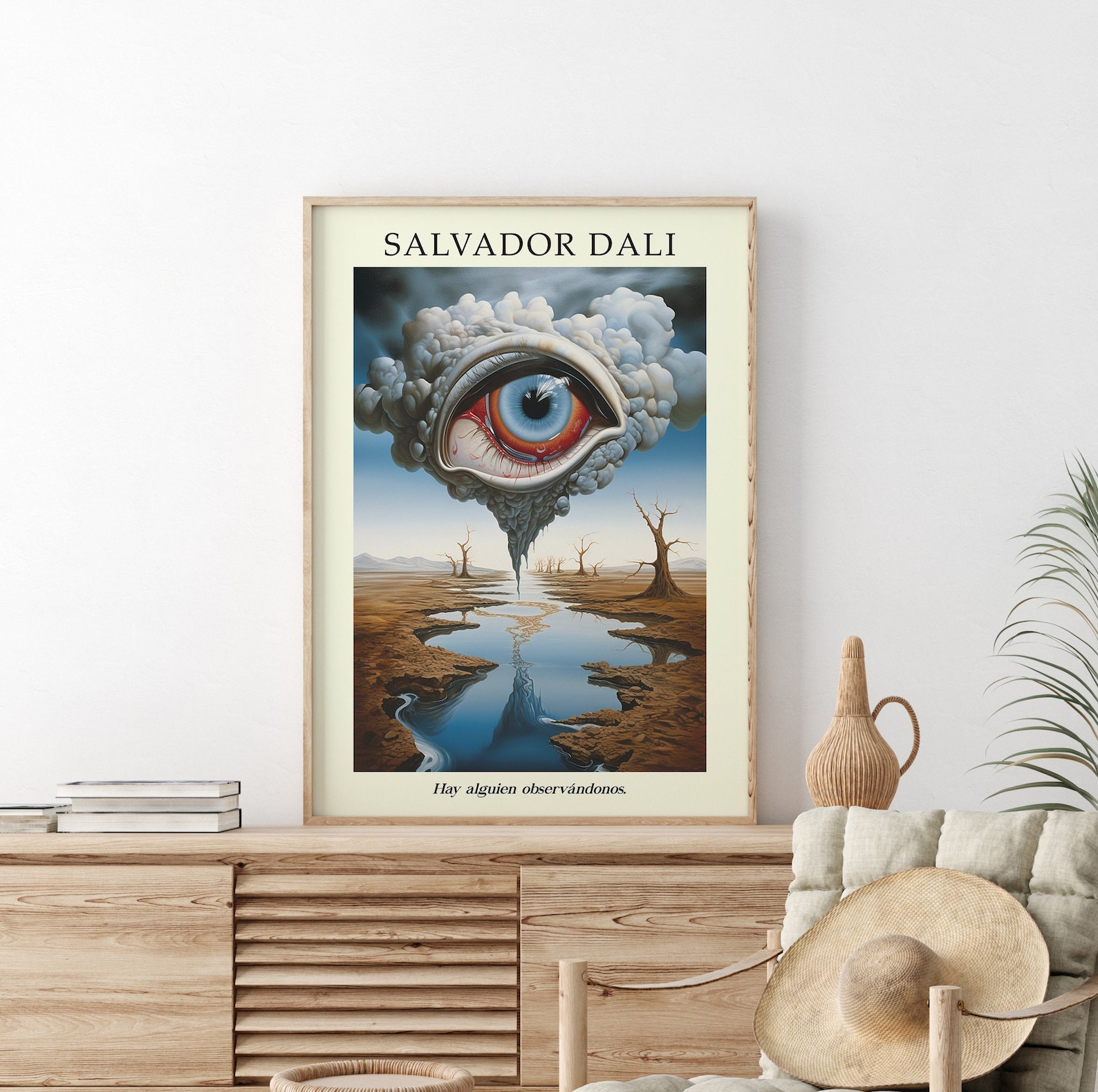 Dali Wall Art Famous Artist Prints, Dali Eye Digital Download, Salvador ...