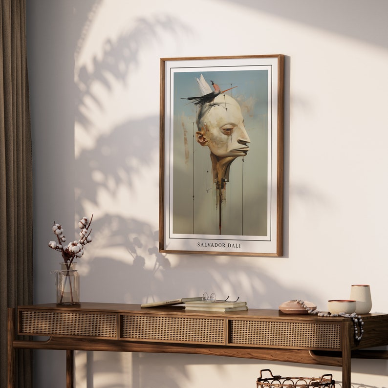 Salvador Dali Surreal Art Print, Digital Download, Dali Print ...