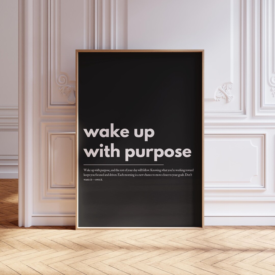 Motivational Typography Poster: Uplifting Quote Art (PDF & JPG) - Etsy