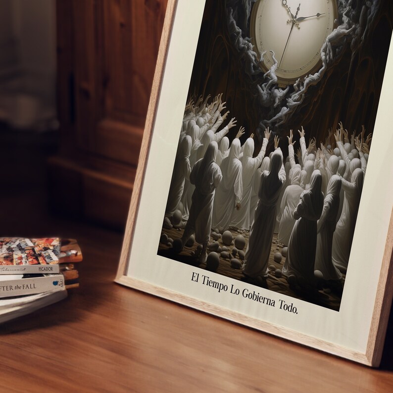 Salvador Dali Time Rules Everything, Salvador Dali Watch, Famous Artist ...