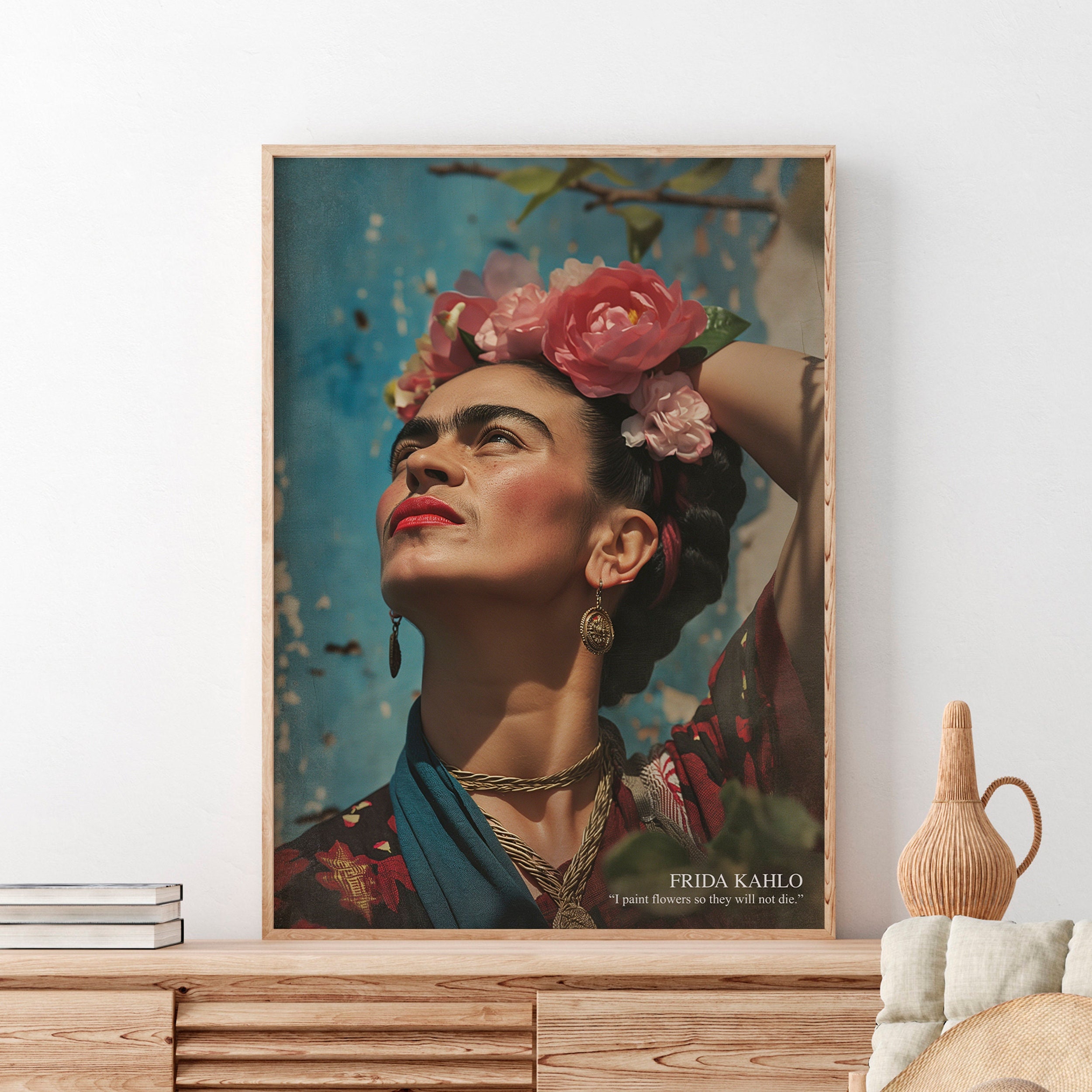 Frida Kahlo Print Frida Kahlo Photo Digital Download Frida - Etsy