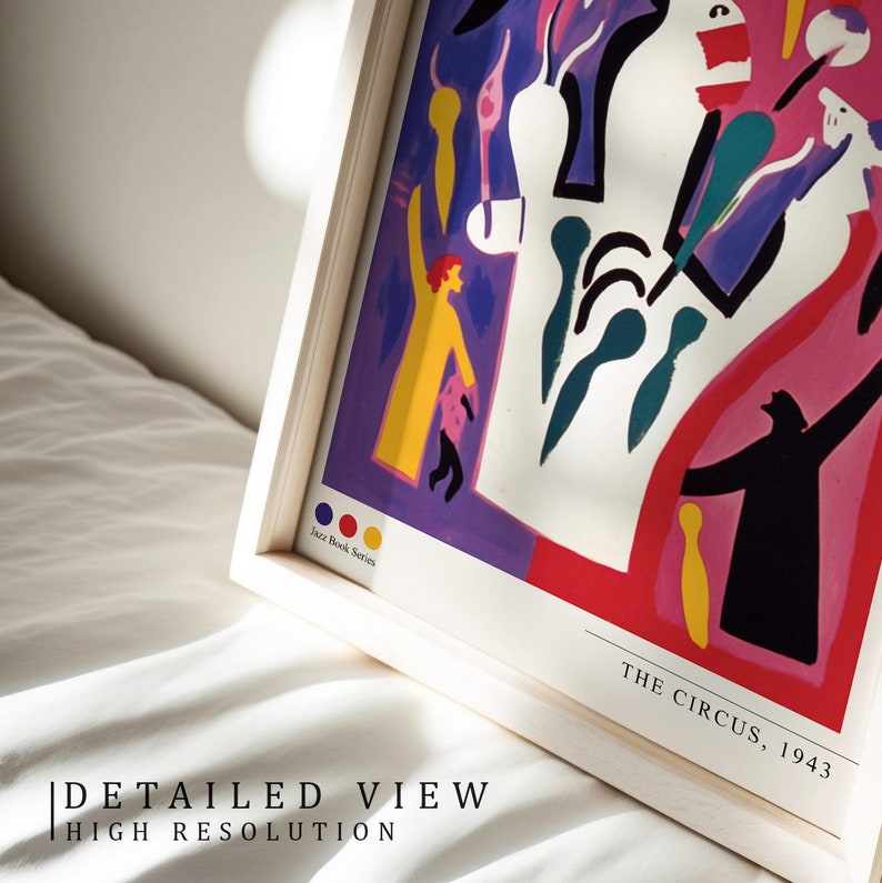 Henri Matisse Print, Circus Painting, Exhibition Poster, Digtal Art ...