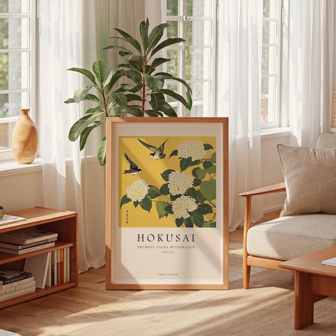 Katsushika Hokusai, Hokusai, Exhibition Poster, Japanese Wall Art ...