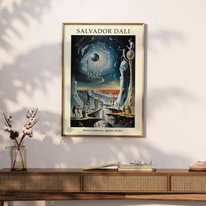 Salvador Dali Surreal Art Print, Digital Download, Dali Wall Art ...