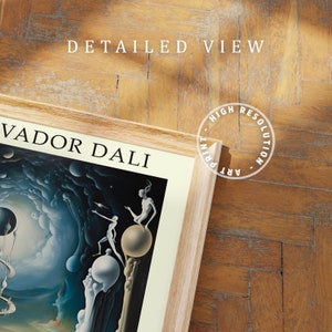 Salvador Dali Surreal Art Print, Digital Download, Dali Wall Art ...