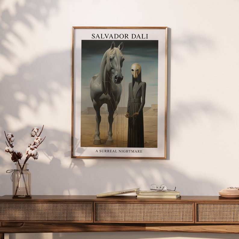 Salvador Dali Surrealism Poster Dali Wall Art Digital - Etsy
