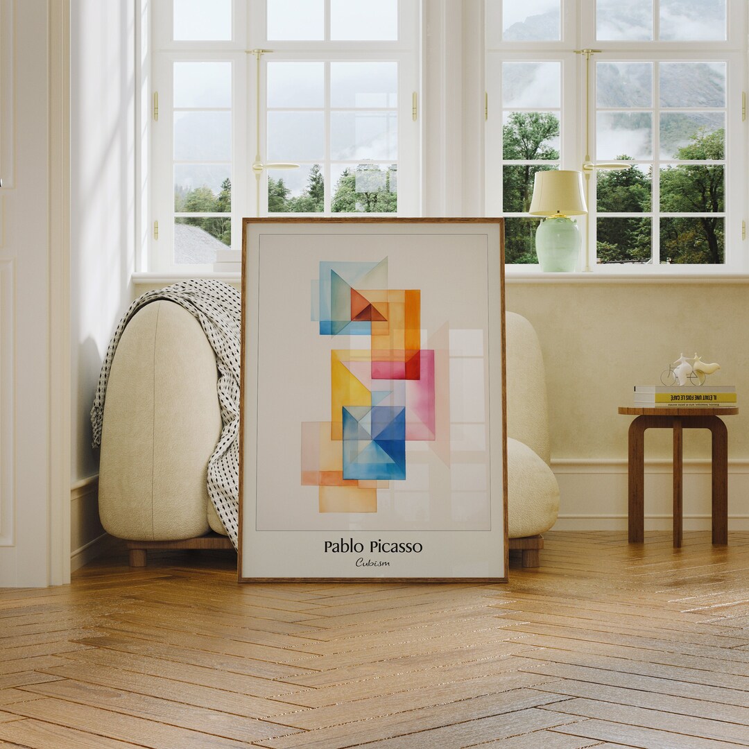 Cubism Art by Pablo Picasso, Picasso Print, Digital Download, Aesthetic ...