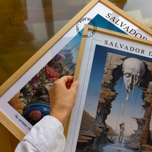 Salvador Dali Set of 25 Art Collection, Digital Download, Gallery Wall ...