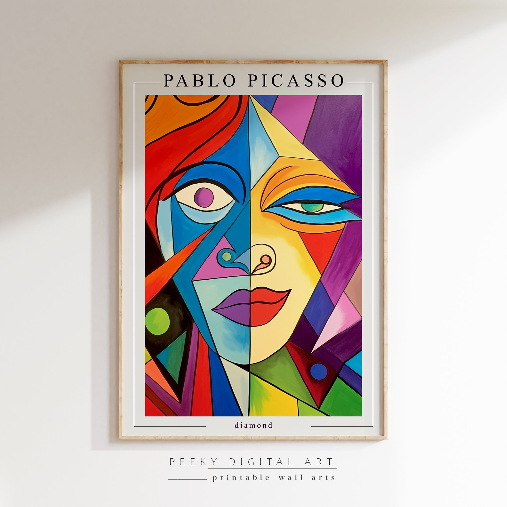 Picasso Print, Diamond Painting, Cubism Art, Famous Artist Prints ...