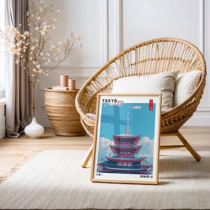 Senso-ji Temple Poster, Tokyo Japan Wall Art, Japanese Wall Art ...