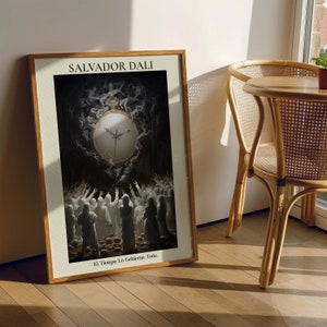 Salvador Dali Time Rules Everything, Salvador Dali Watch, Famous Artist ...