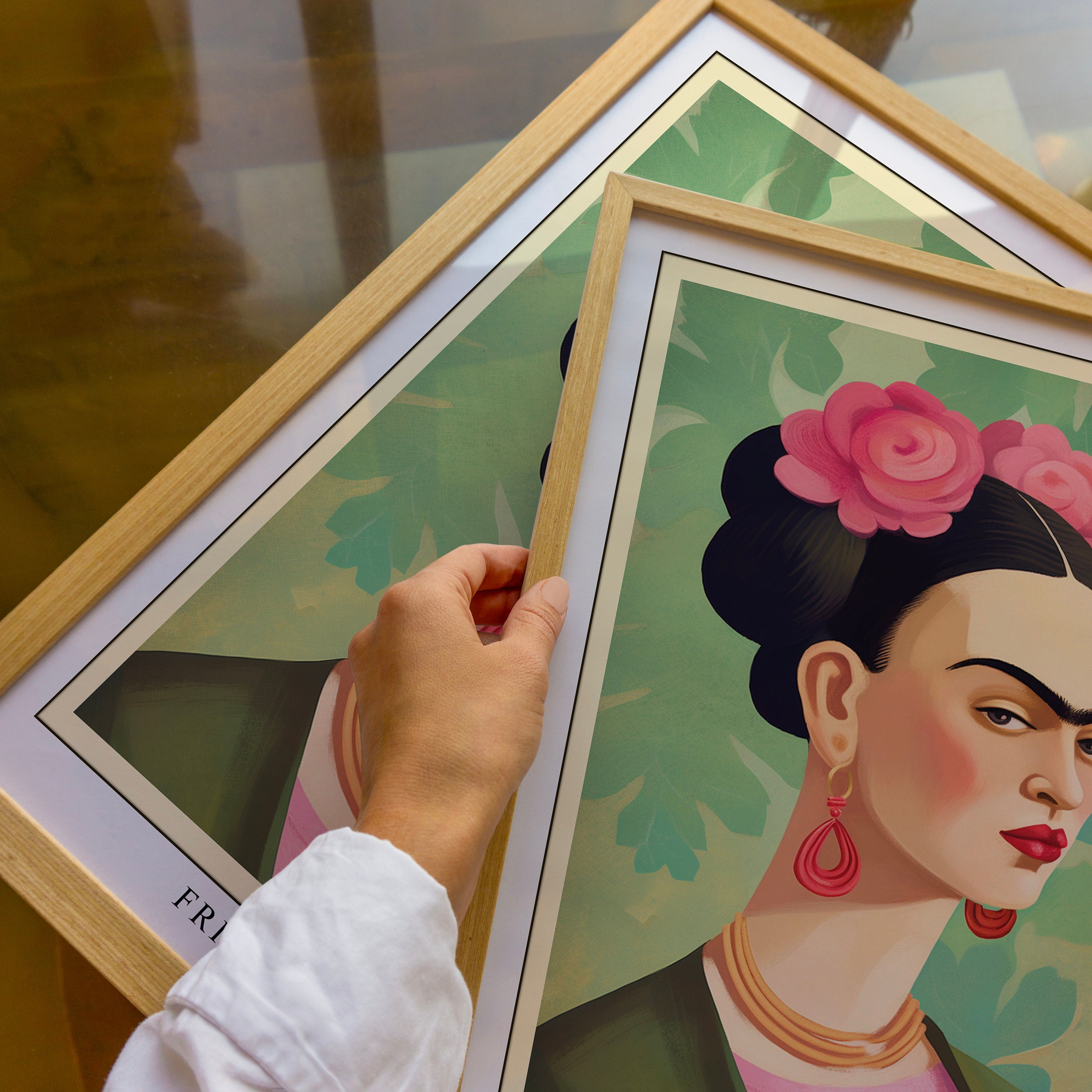 Frida Kahlo Portrait Exhibition Poster Digital Download - Etsy