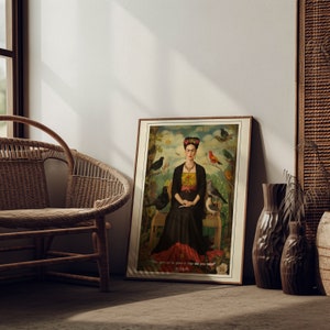 Frida Kahlo, Mexican Art, Famous Artist Prints, Frida Kahlo Print ...