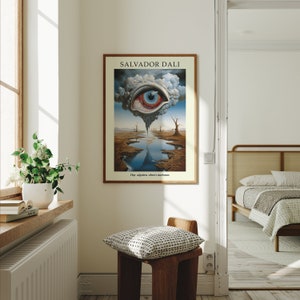Dali Wall Art Famous Artist Prints, Dali Eye Digital Download, Salvador ...