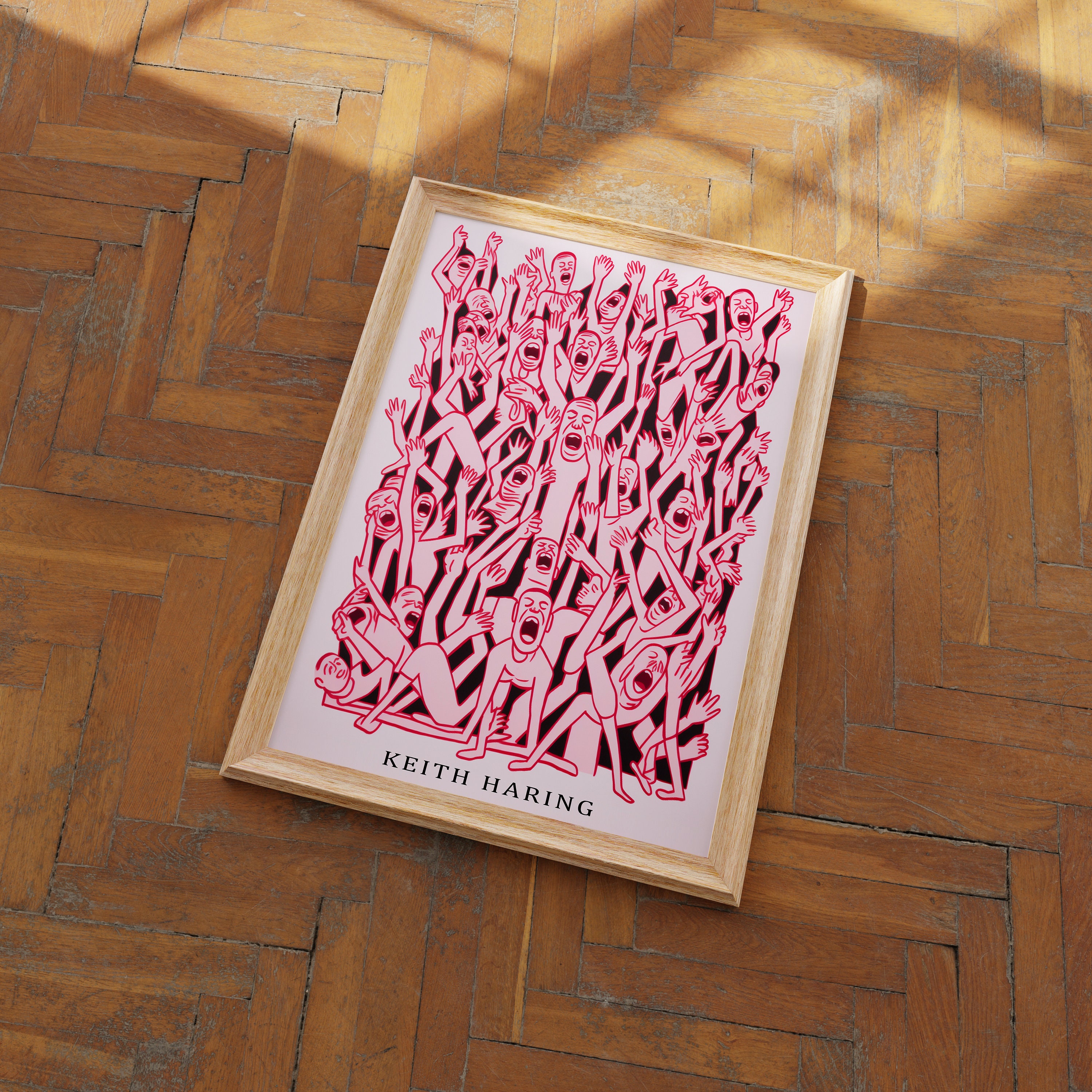 Keith Haring Grafitti Prints Commission Art Digital Prints - Etsy