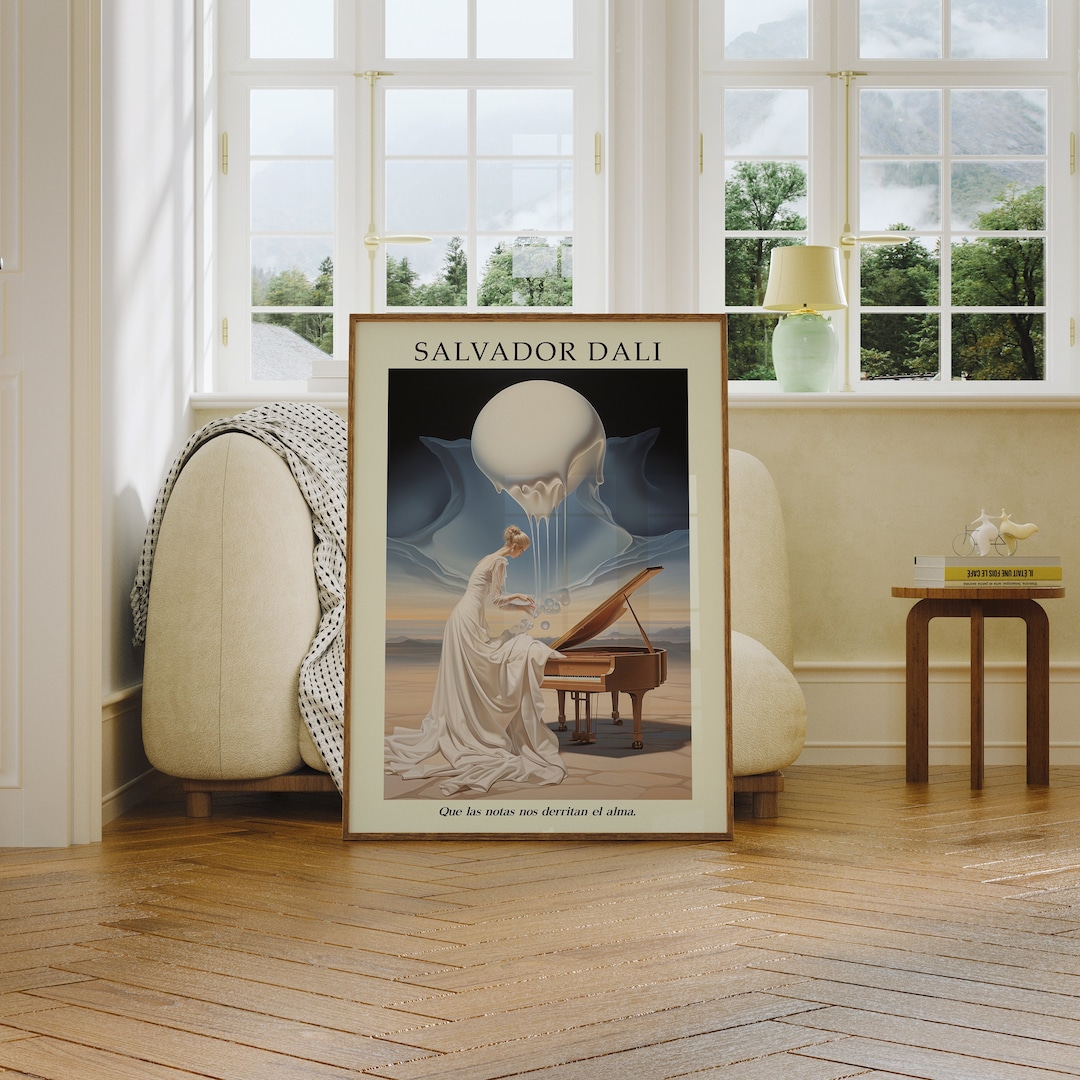 Salvador Dali Print, Salvador Dali, Surreal Art, Salvador Dali Canvas ...