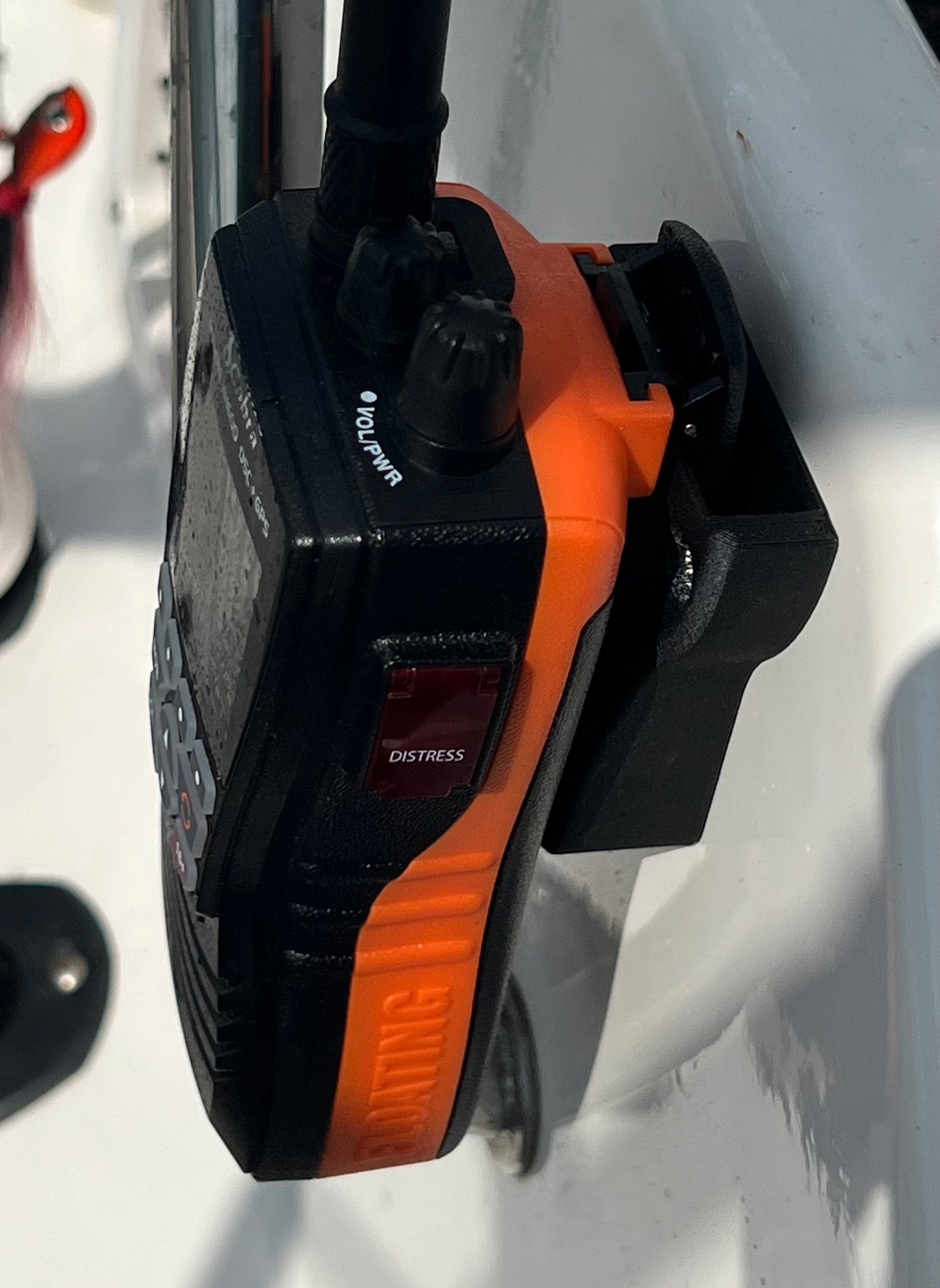 Handheld VHF Radio Holder Works With Cobra HH600 and Many Others That ...