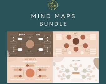 Mind Map Study Template - Etsy