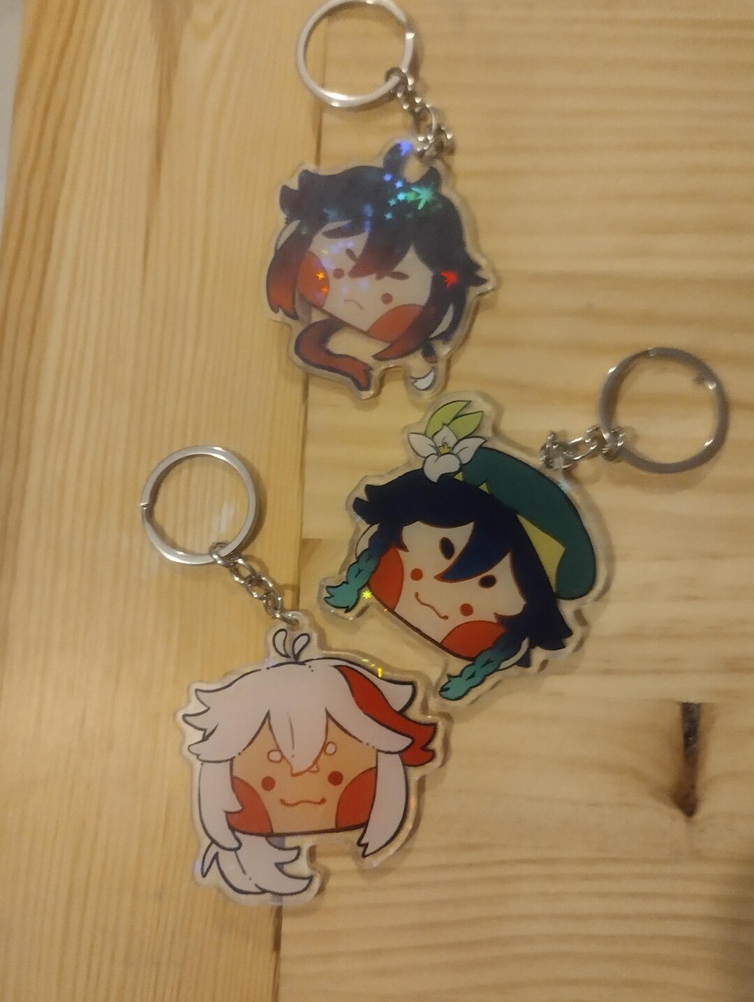 Genshin Keychains last Samples - Etsy