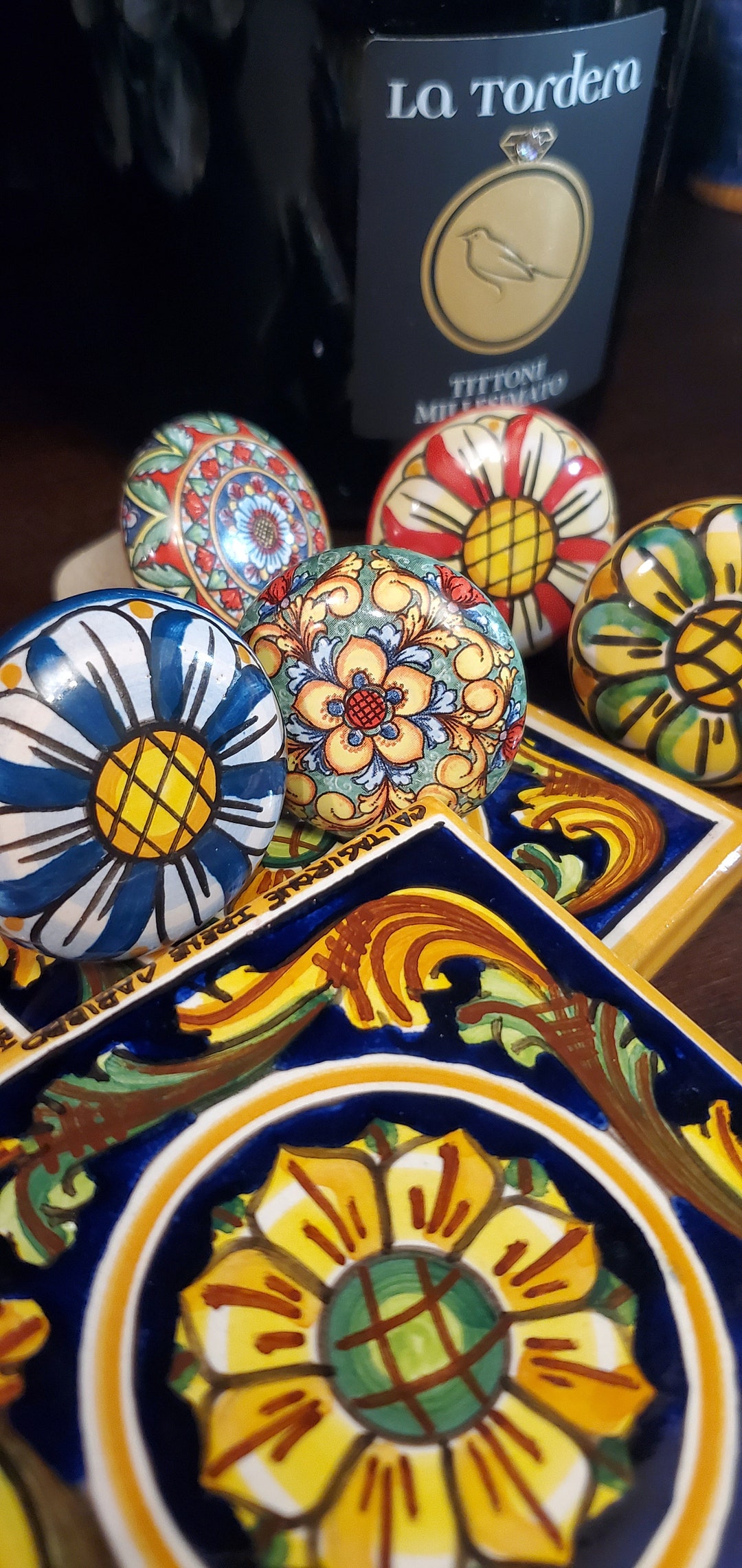 Italian Ceramics Wine Cork - Etsy