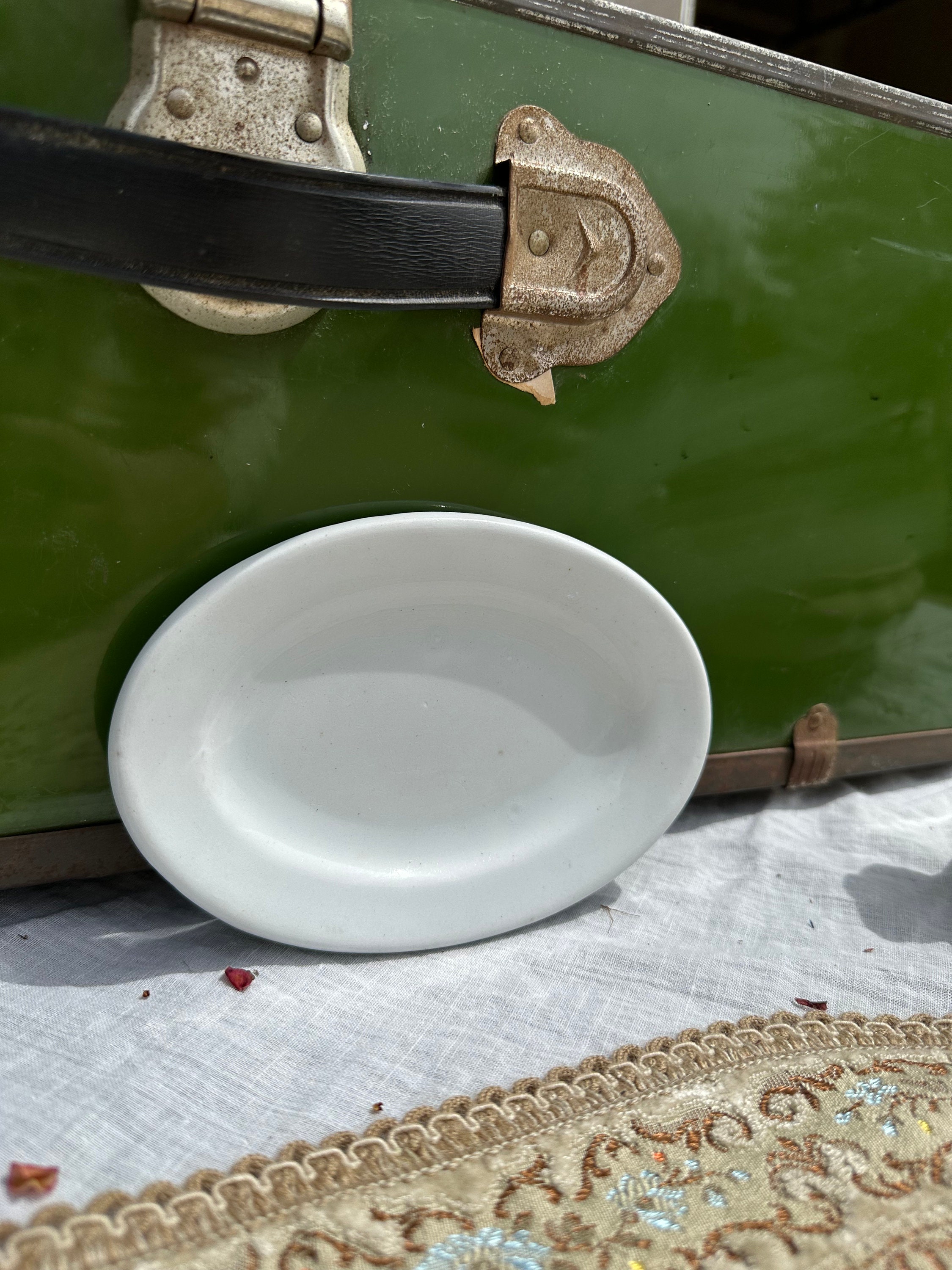 Vintage John Maddock and Sons Staffordshire Pottery Butter Dish - Etsy